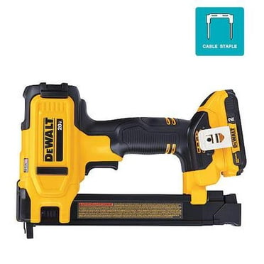 Dewalt 20V Max Cordless Cable Stapler DCN701B with Battery - Walmart.com