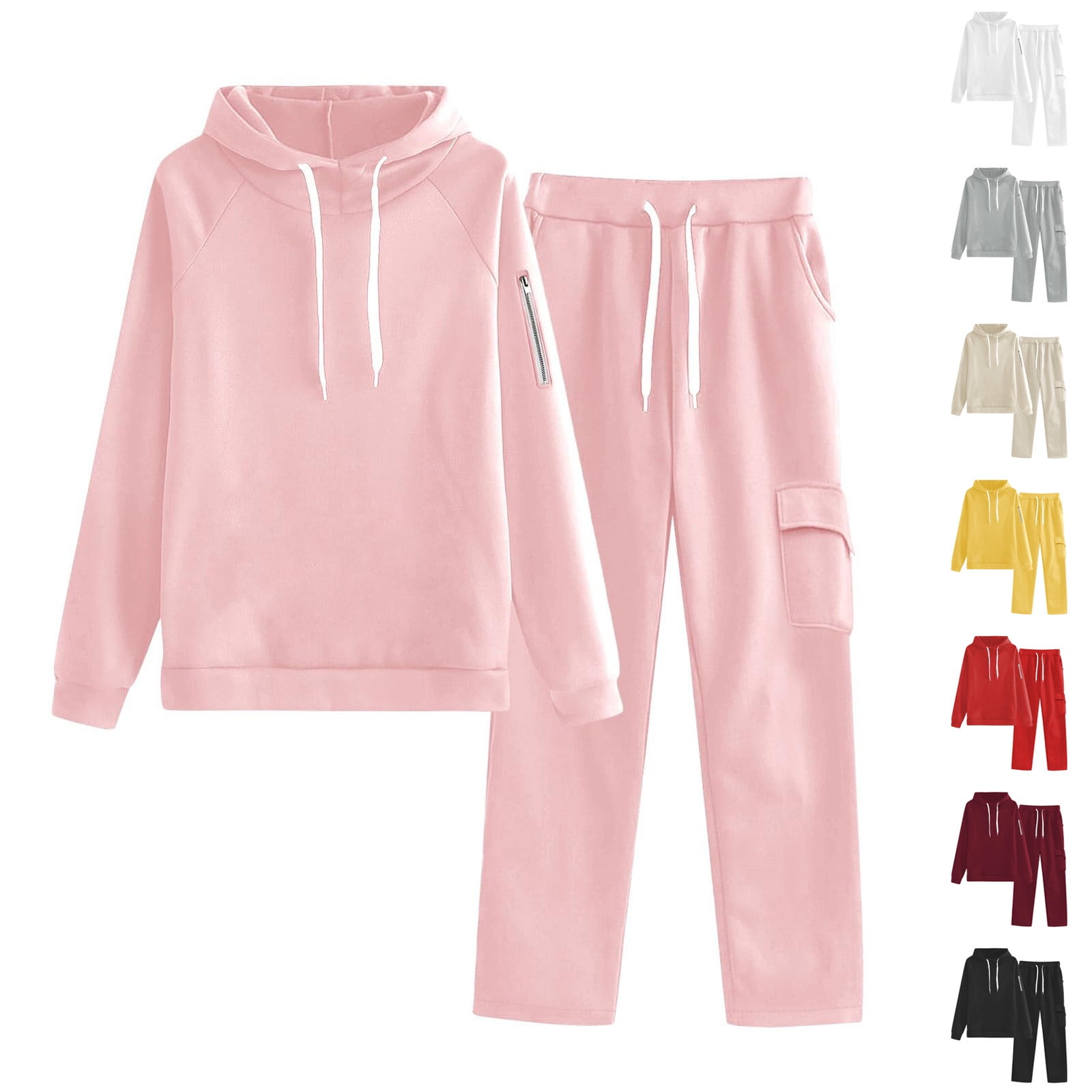 Click here for Wiyuqeen Tracksuits For Women 2 Piece Raglan Long... prices