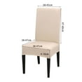 Chair Cover Color Kitchen Dining Elastic Chair Slipcover Wedding Hotel ...