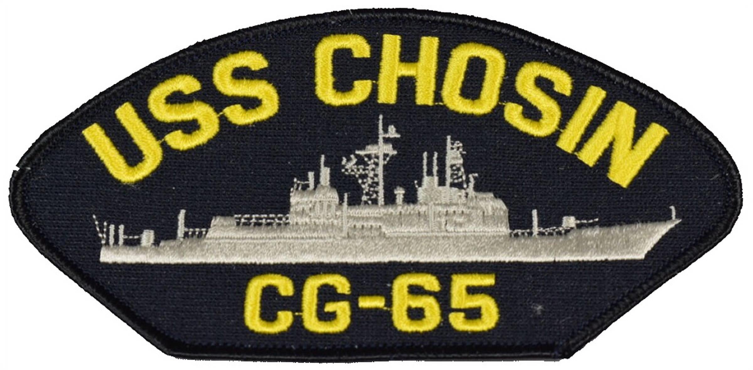USS CHOSIN CG-65 SHIP PATCH - GREAT COLOR - Veteran Owned Business ...