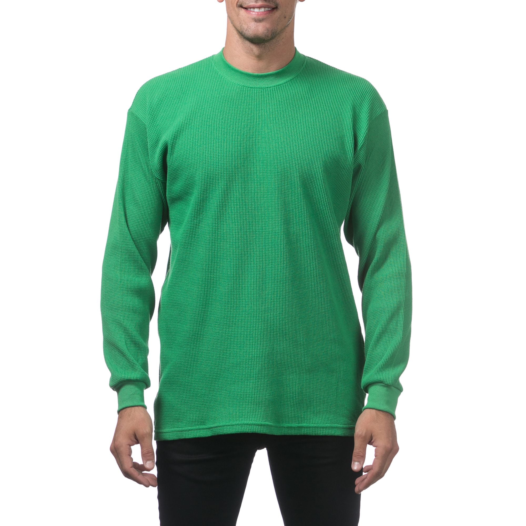 Pro Club Men's Heavyweight Cotton Long Sleeve Thermal Top - Walmart.com