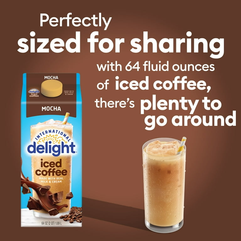 Delight Cold Coffee Drinks International Delight's Cinnabon Iced