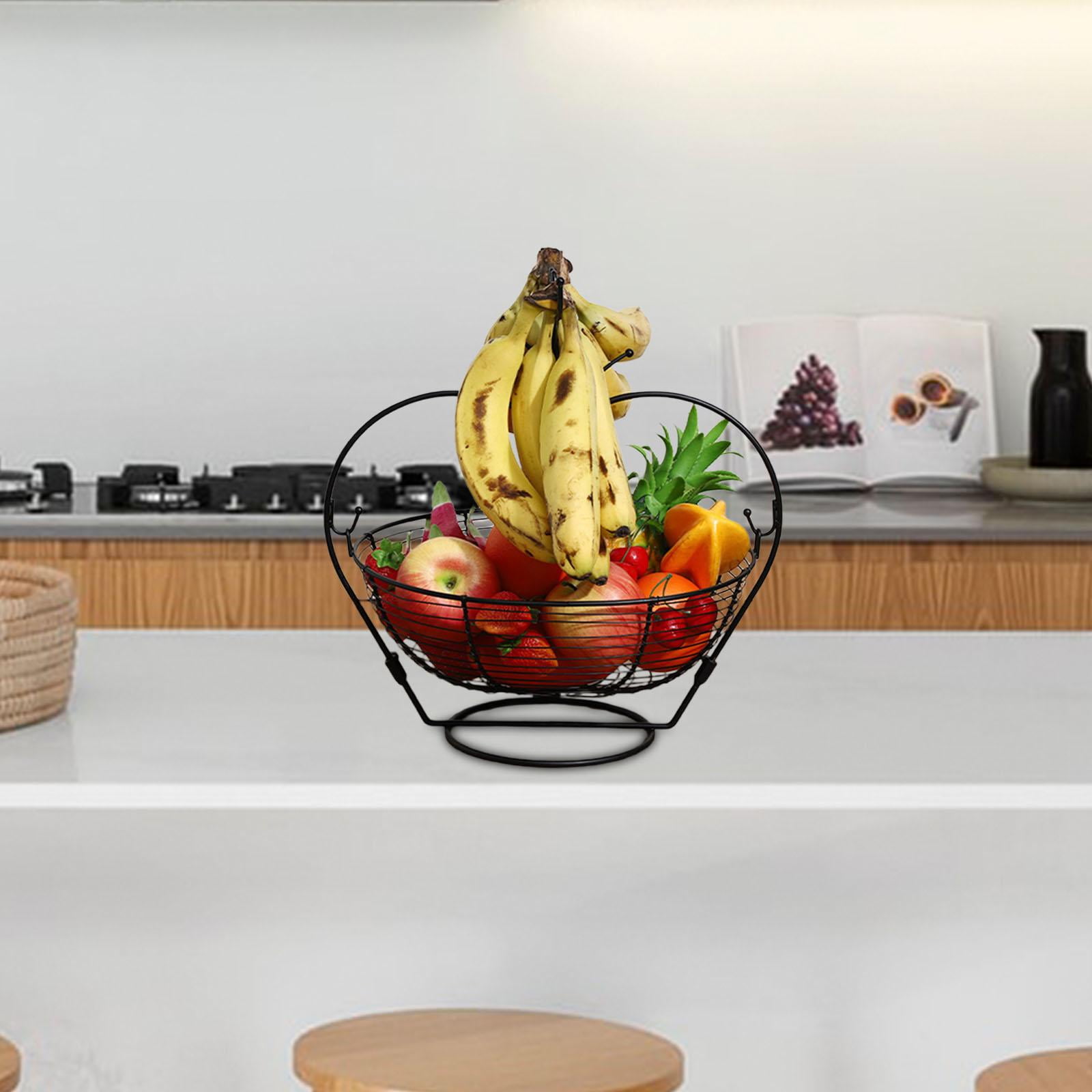 Fruit Bowl Modern Fruit Rack Hold Vegetables for Kitchen Counter ...