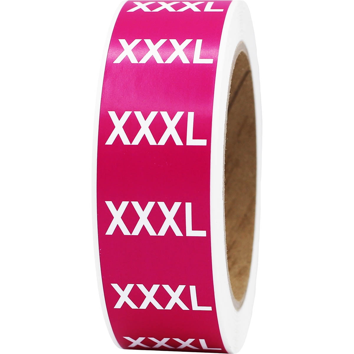 Berry XXXL Clothing Size Strip Labels for Retail Shirts | 1.25 x 8 ...