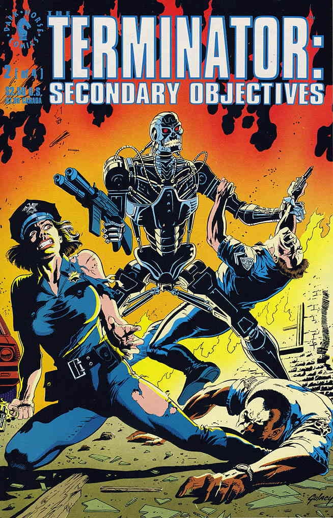 Terminator: Secondary Objectives #2 VF ; Dark Horse Comic Book ...