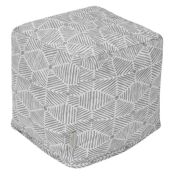 Majestic Home Goods Charlie Indoor Ottoman Pouf Cube - Walmart.com