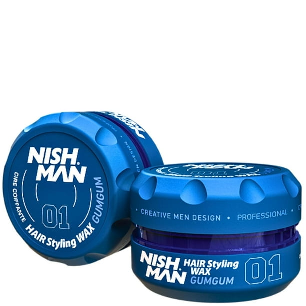 Nishman Serie Hair Styling (01 goma de mascar AQUA WAX, 150 ml) multicolor | Bodega Aurrera en línea
