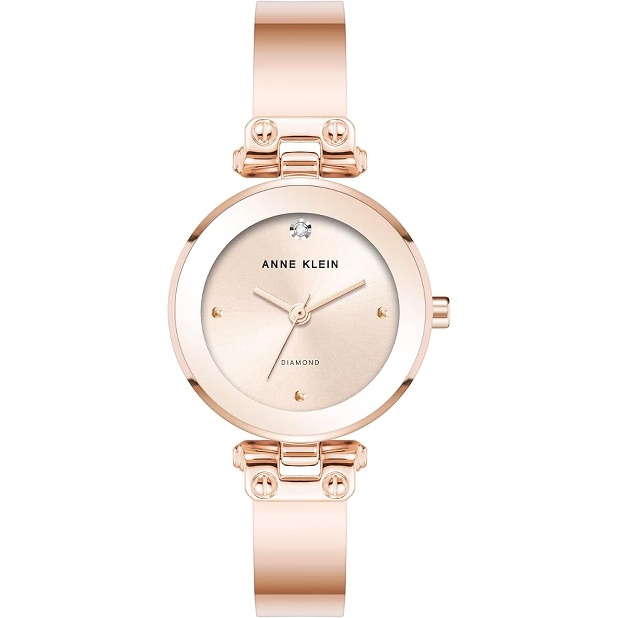 Click here for Anne Klein Genuine Diamond Dial Bangle Ladies Watc... prices