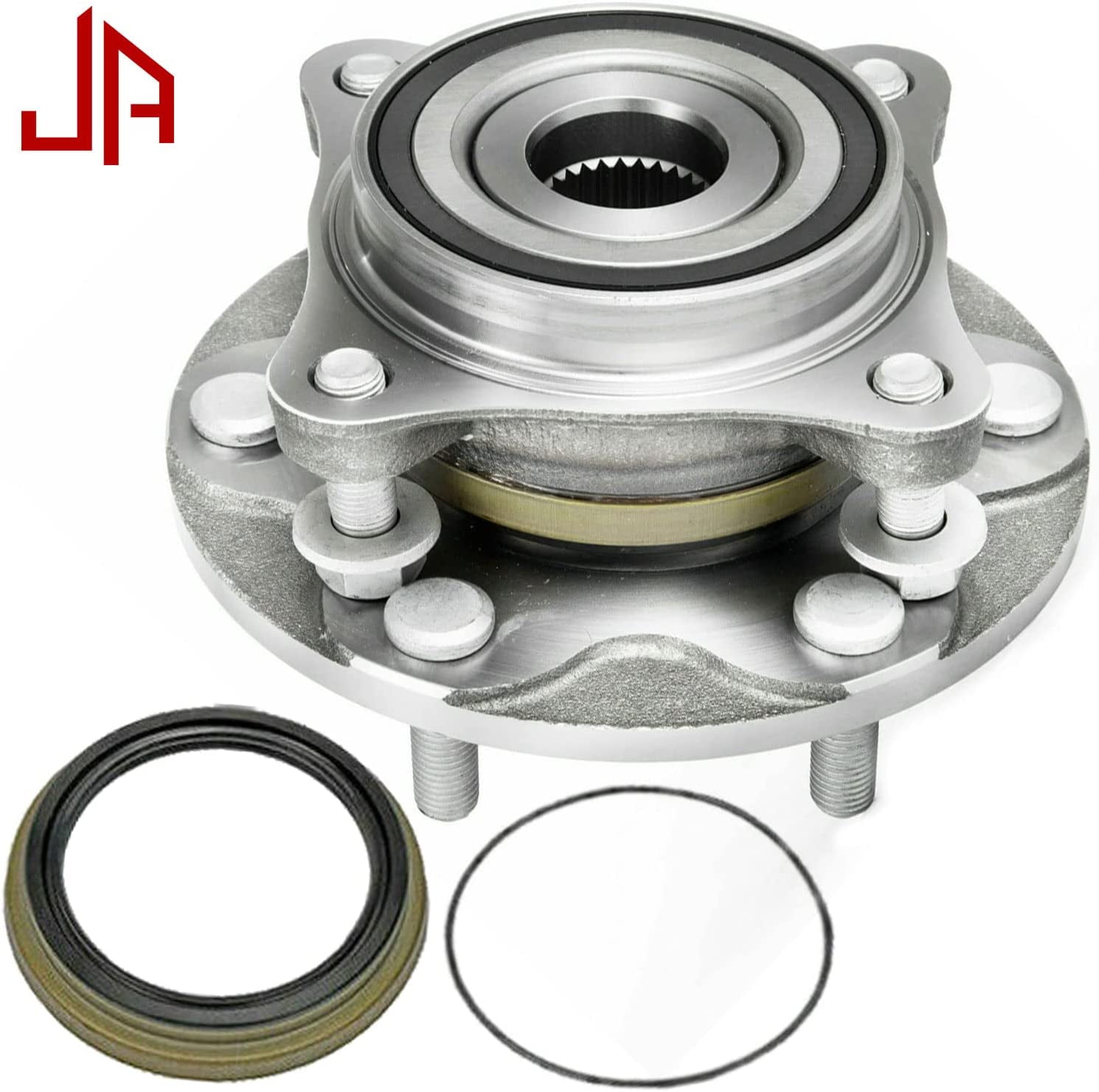 JADODE 950-001 Front Wheel Bearing and Hub Assembly 6 Lugs Replacement ...
