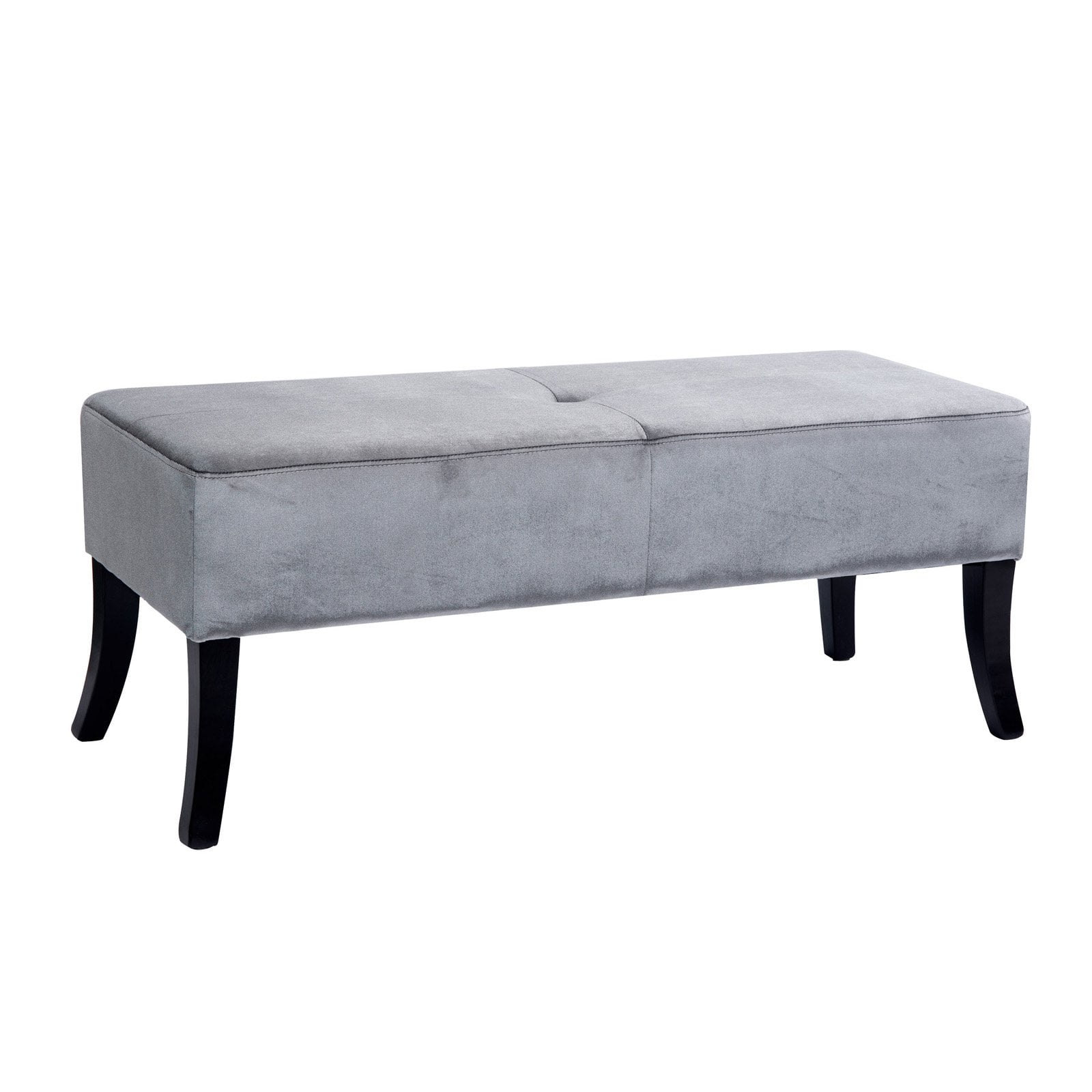 Antonio 46" Wide Bench in Velvet - Walmart.com