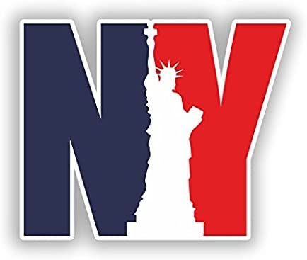 New York City NYC Vinyl Stickers Travel Luggage - Sticker Graphic ...