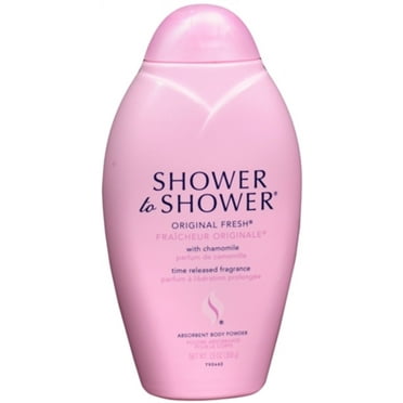 SHOWER TO SHOWER Body Powder Original Fresh 13 oz (Pack of 3) - Walmart.com