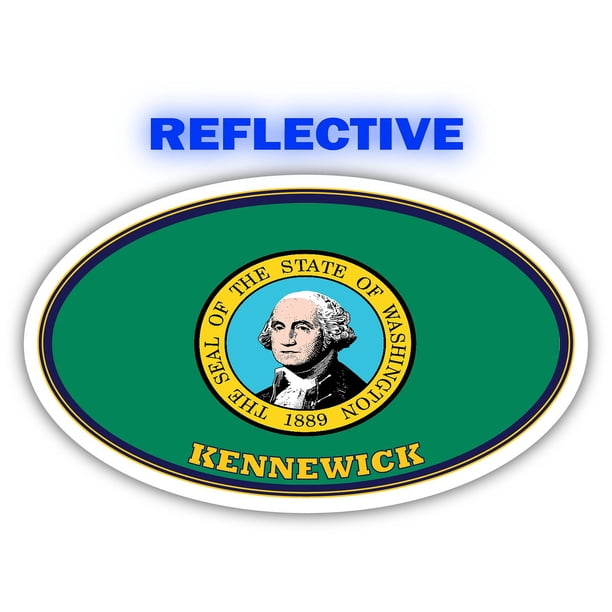Kennewick City Washington State Flag | WA Flag Benton County Oval State ...