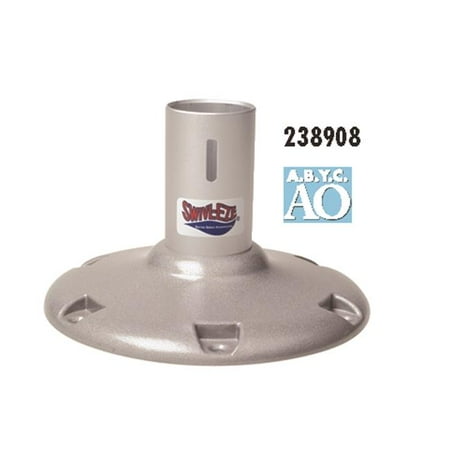Attwood 238908-1 8 in. 238 Series Fixed Height Bell Pedestal | Walmart ...