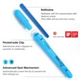 WRITECH Retractable Highlighters Assorted Colors: Chisel Tip Click ...