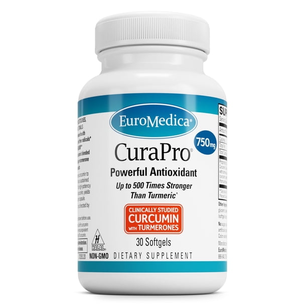 Suplemento Euromedica CuraPro Antioxidant Brain Heart 30 cápsulas ...