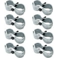 HITTITE 8 Set Metal Dog Kennel Panel Clamps, Chain Link Fence Clamps ...