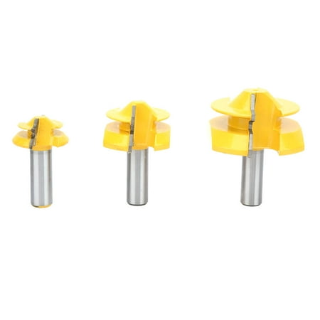 Lock Miter Router Bit, Prevent Kickback Different Size Hardened Steel ...