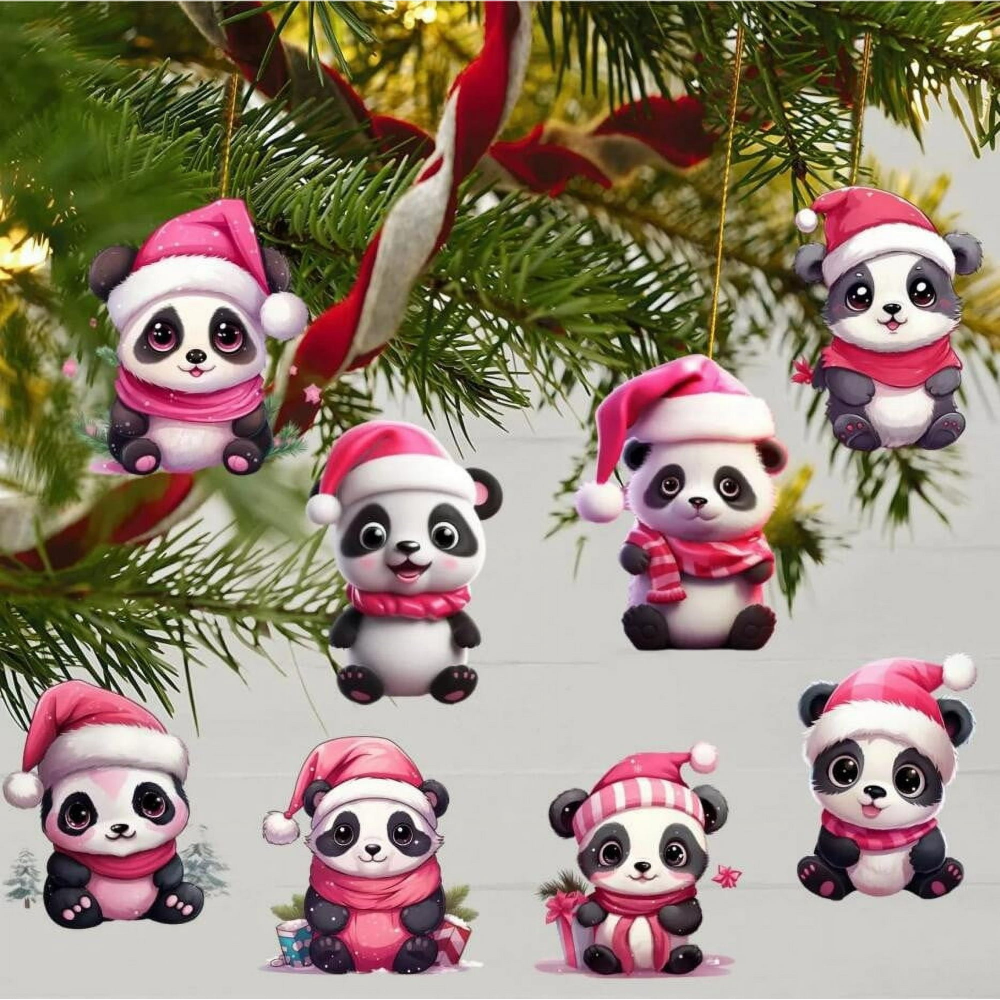 Click here for Qipopiq Acrylic Christmas 2024 Pandae Pinky Flat P... prices
