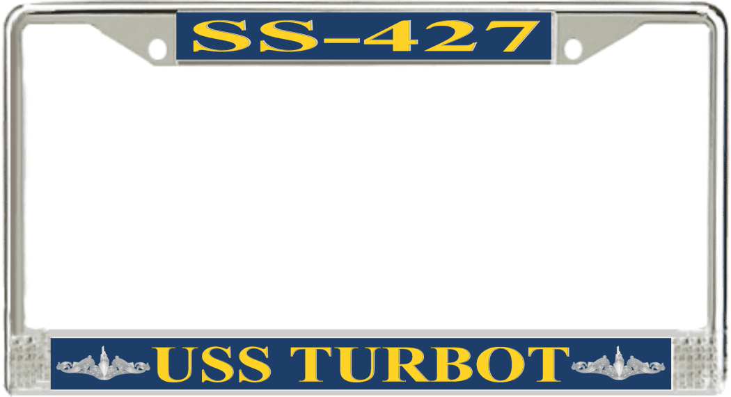 USS Turbot SS-427 License Plate Frame - Walmart.com