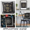 2 Sheets 2 Style Non-Woven Fabric Tarot Tablecloth for Divination ...