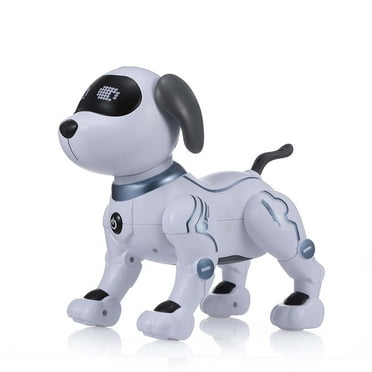 Fisca Interactive Remote Control Alive Robot Dogs Toys for Kids, Blink ...