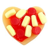 Frankford Gummy Candy Pepperoni Pizza Kit, 4.4 oz, Heart Shaped Box ...