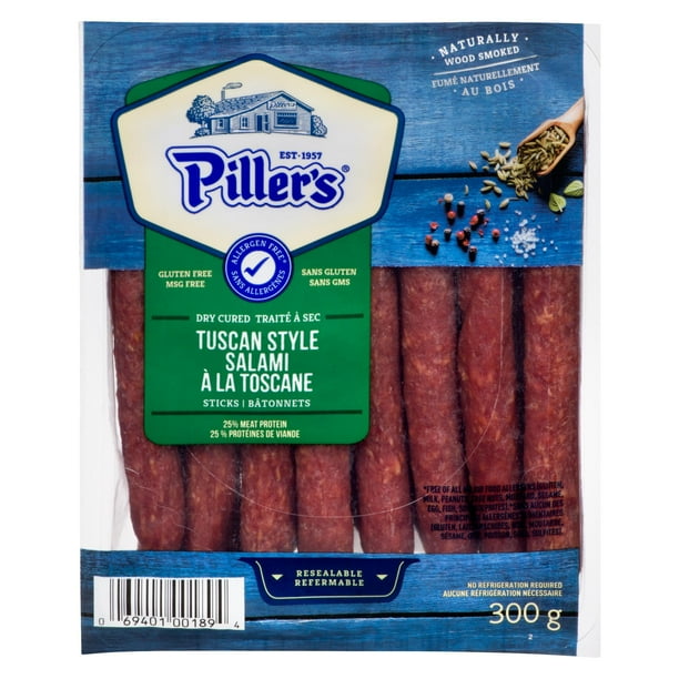 Piller's Tuscan Style Salami, 300g - Walmart.ca