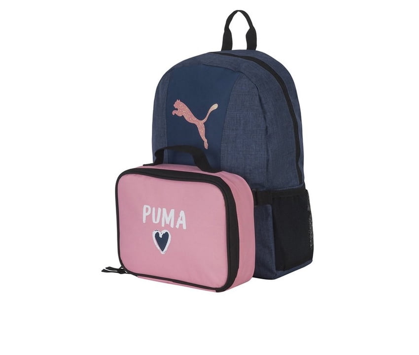 Puma Evercat 2.0 Backpack & Lunch Box Combo Pack Navy/Pink - Walmart.com