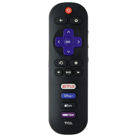 TCL Original Replacement Remote Control with Netflix/Disney+/AppleTV+ ...