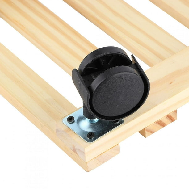 Movable Flower Pot Trays, Square Plant Pot Roller Stand Base Roller ...