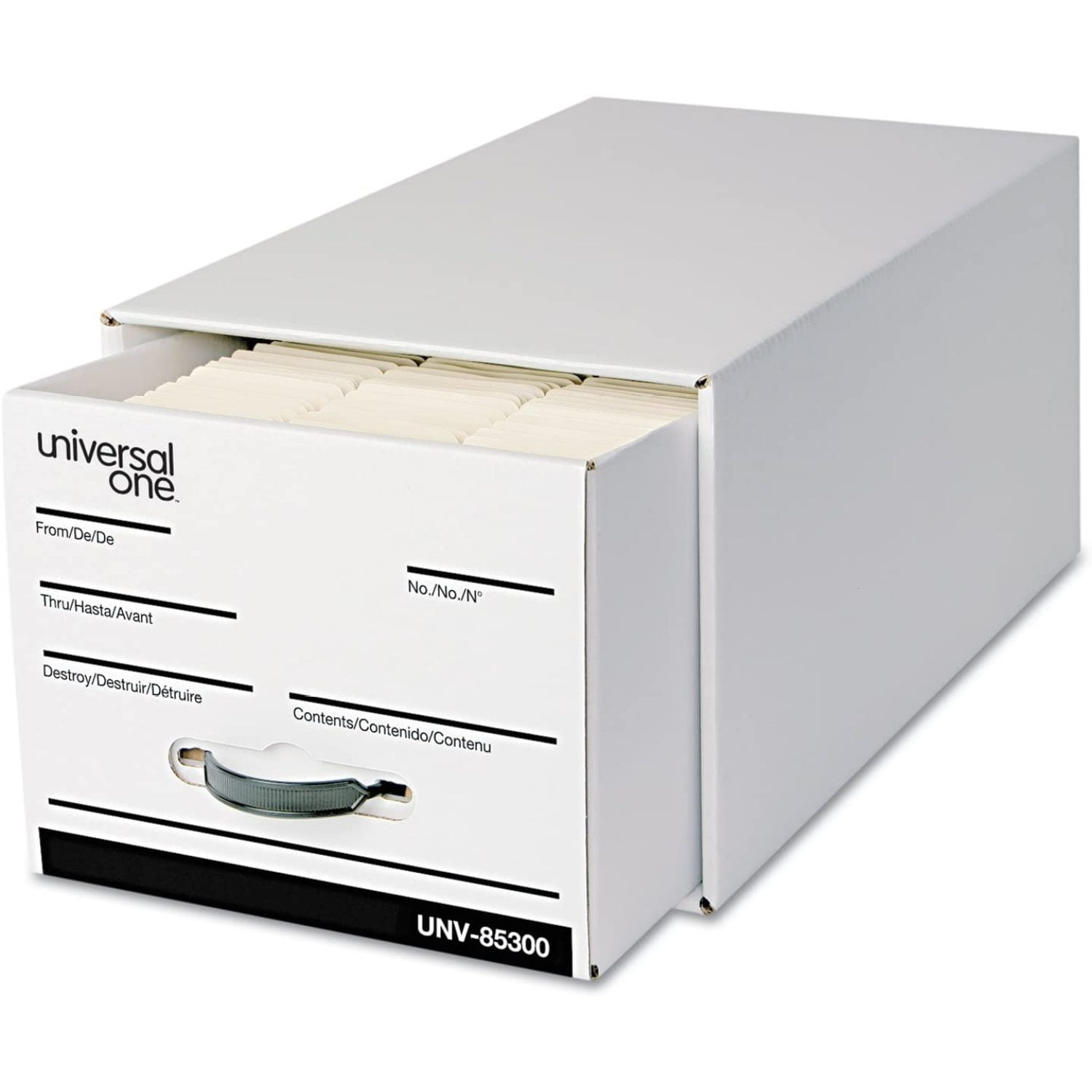 Universal 85300 Heavy-Duty Storage Box Drawer, Letter, 14 X 25 1/2 X 11 ...