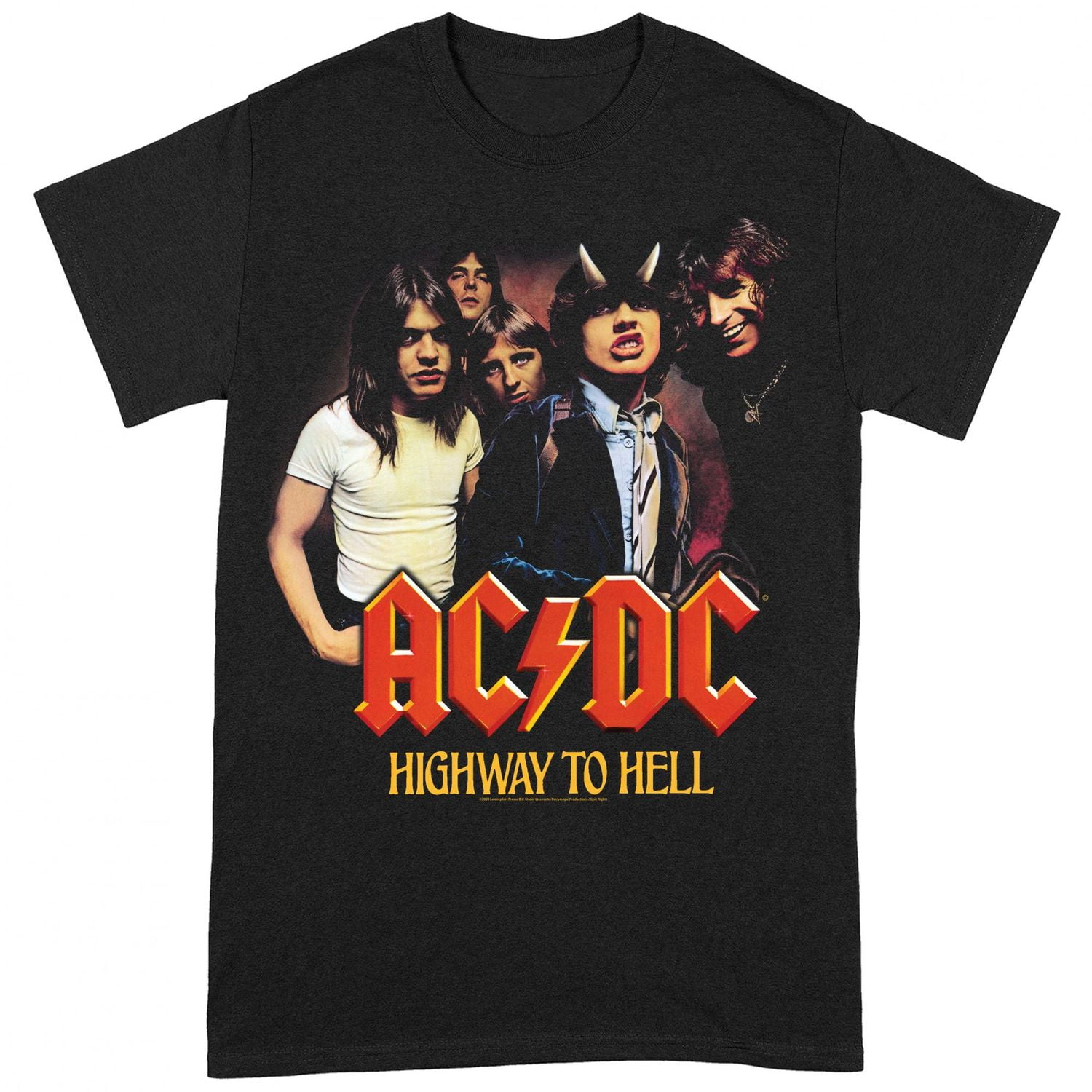 Click here for Acdc Ac/Dc Adult Highway To Hell T-Shirt S prices