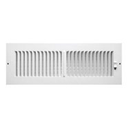C102M 10X04 10 x 4 in. White 2-Way Wall-Ceiling Register - Walmart.com