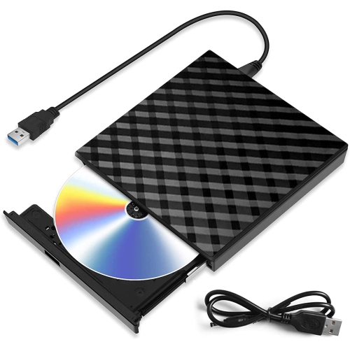 Lector de CD portátil ultrafino Grabadora de CD/DVD-RW SuperDrive de ...