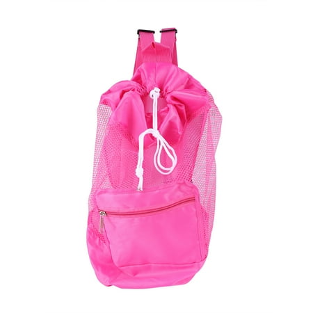 Herwey Portable Children Kids Mesh Drawstring Backpack Summer Outdoor ...