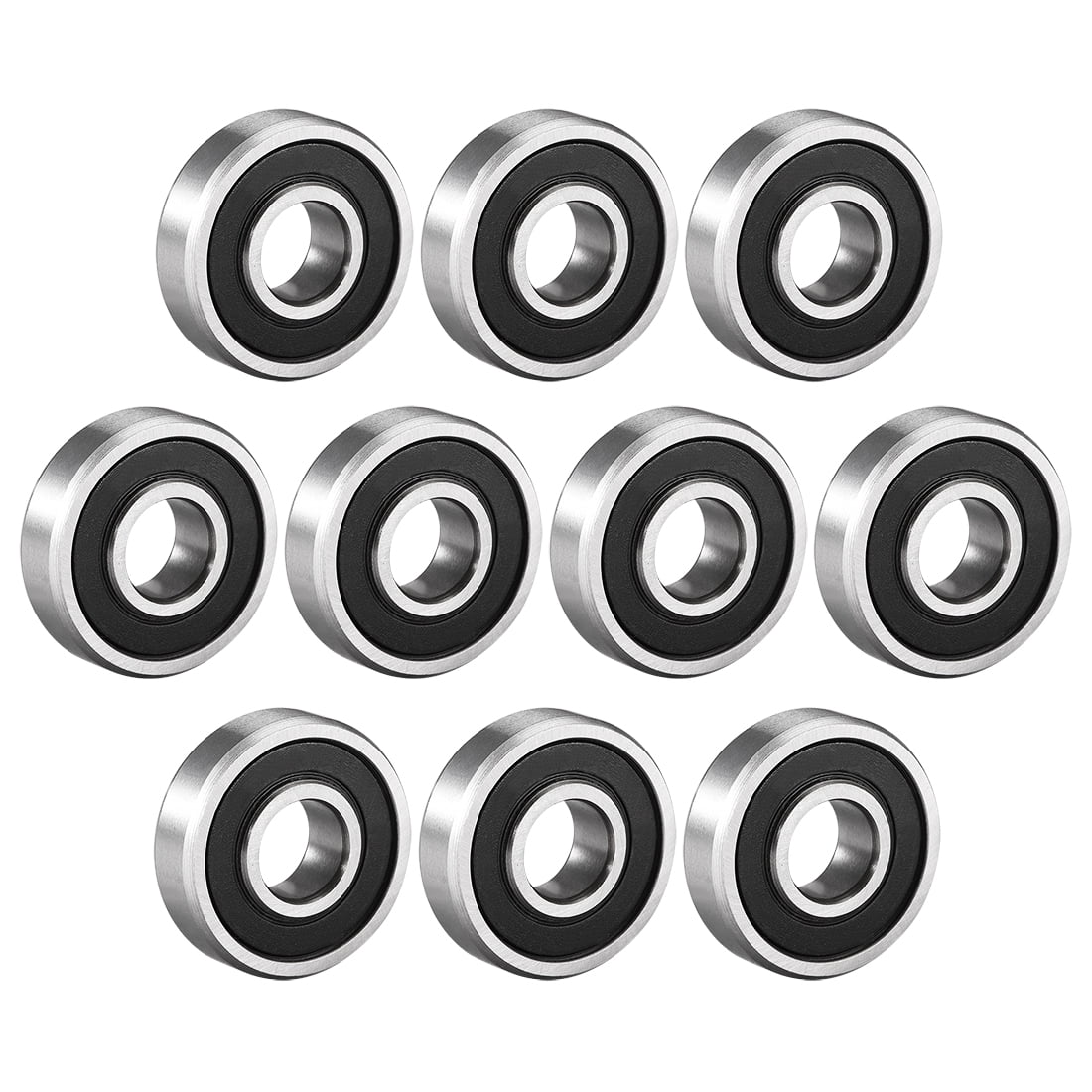 Deep Groove Ball Bearing 609RS Double Sealed, 9mmx24mmx7mm Carbon Steel ...