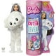 Barbie Cutie Reveal Snowflake Sparkle Fashion Doll, Polar Bear Plush ...