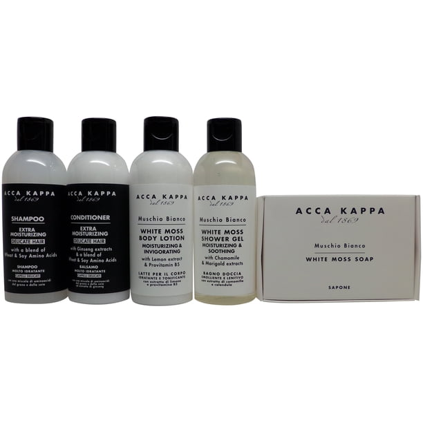 Acca Kappa - Acca Kappa White Moss Travel Set Shampoo, Conditioner ...