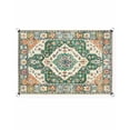 Bohemia Turkish Pattern Sun Shade Sail 12'X16' Green Retro Ethnic Style ...