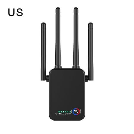 LUNA Wifi Repeater Dual Band 2.4G 5.8GHz 1200Mbps Powerful Router Wifi ...