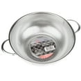 Chef Craft Select Microperforated Colander, 2.5 Quart, Stainless Steel ...