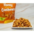 Platinum - Honey Roasted BCF26 Cashews 11 oz Resealable Pouch | Flavored Cashew Nuts | Sweet ...