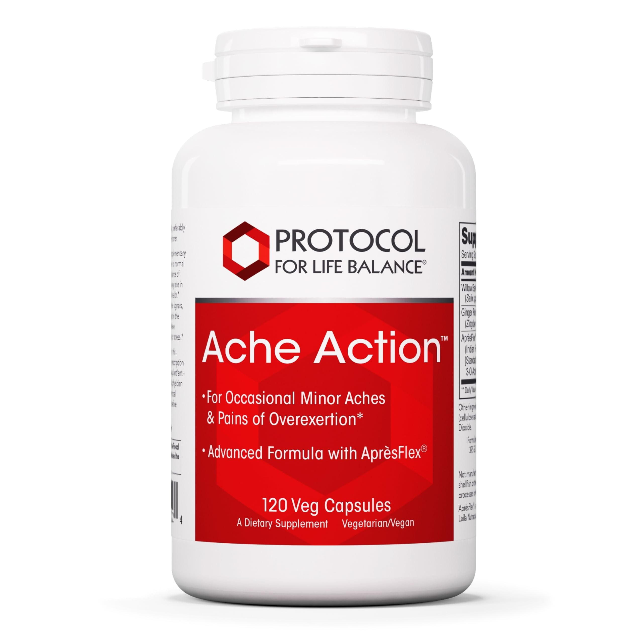 Suplemento articular PROTOCOL FOR LIFE BALANCE Ache Action 120 cápsulas ...