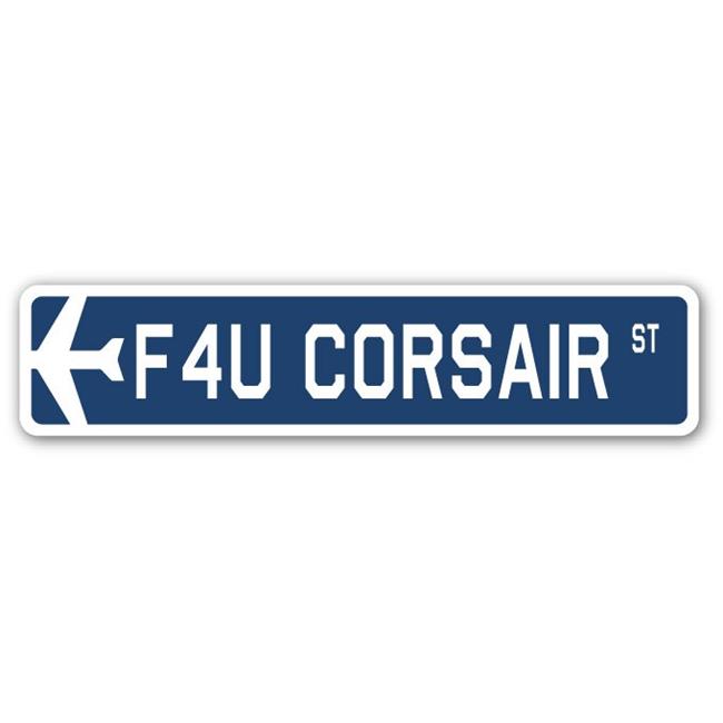 SignMission SSA-F4U Corsair 4 x 18 in. Air Force Aircraft Military ...