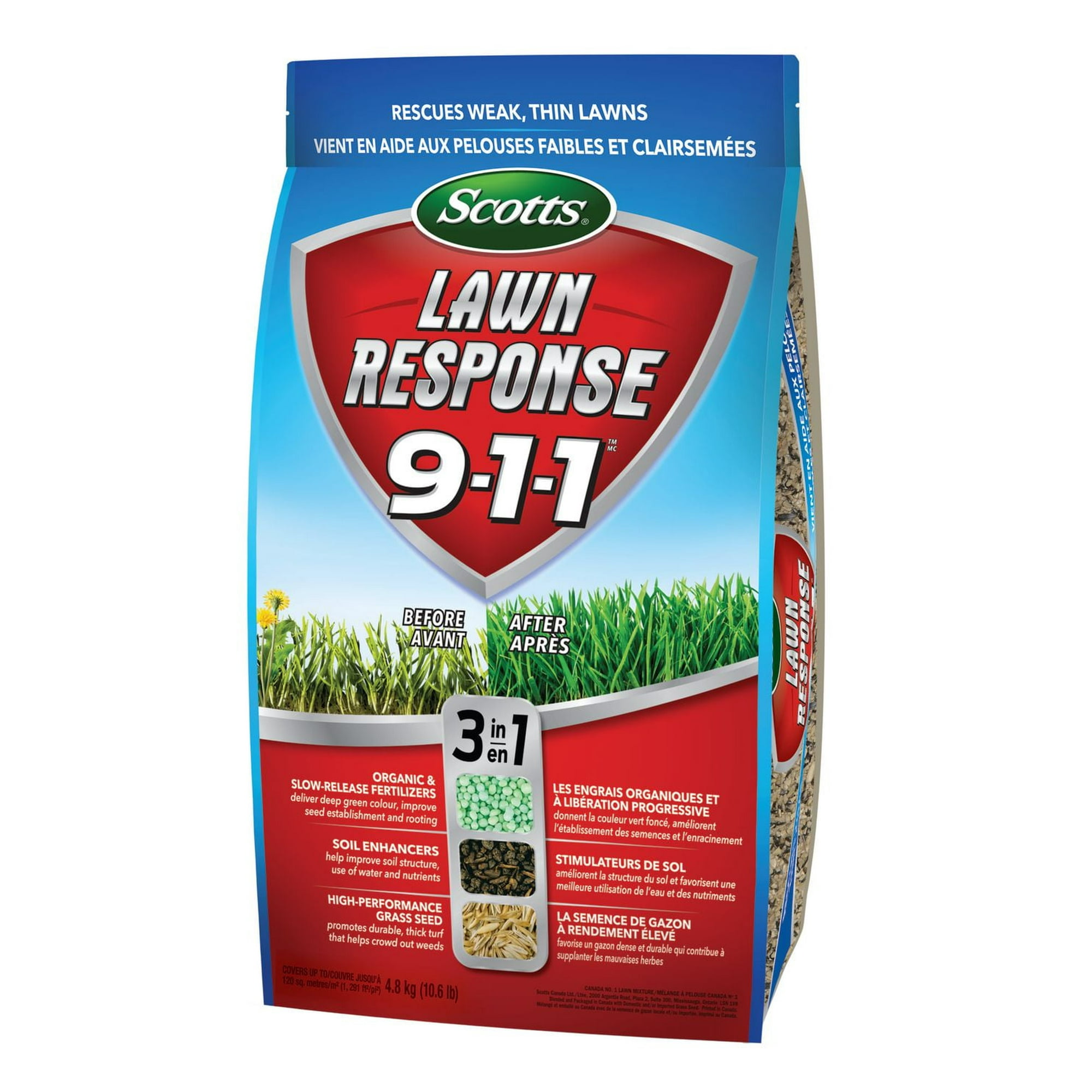 Click here for Scotts Lawn Response 9-1-1 Grass Seed - 4.8kg 4.8k... prices