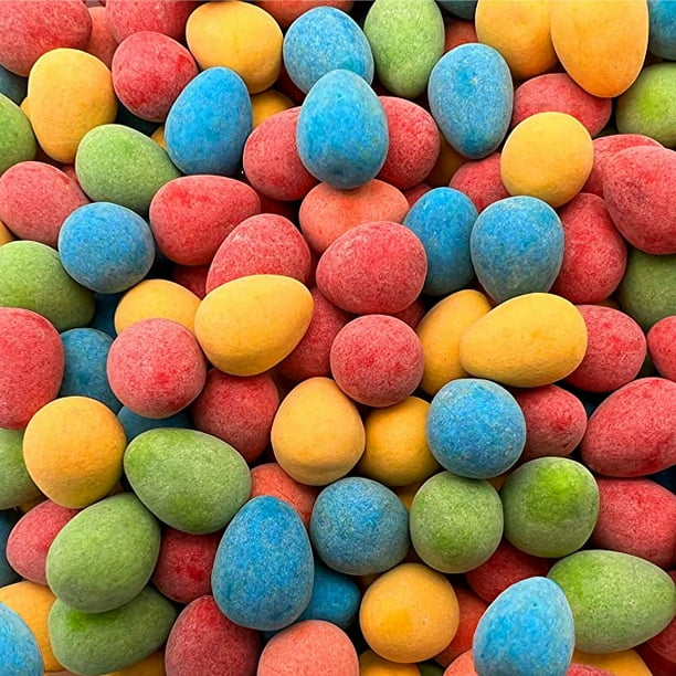 CADBURY Rainbow Mini Eggs Candy, Crisp Sugar Shell & Milk Chocolate ...