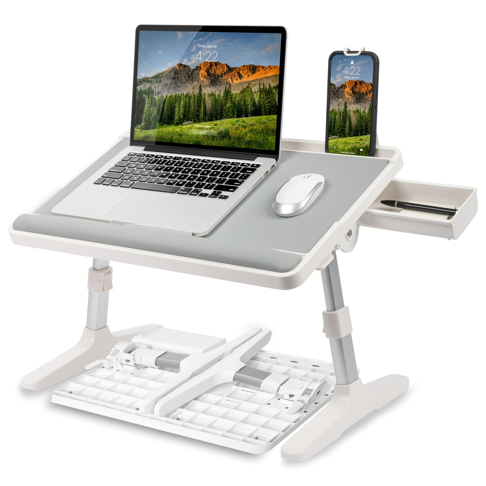 Click here for Lapgear Easy Tilt Leather Laptop Bed Desk With Adj... prices