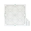 12 Pack of 14x14x1 MERV 10 Pleated Air Filters by Glasfloss. Actual ...