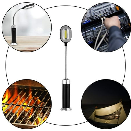 2PCS LED Grill Light, Magnetic Grill BBQ Light Set Flexible Grill Lamps ...